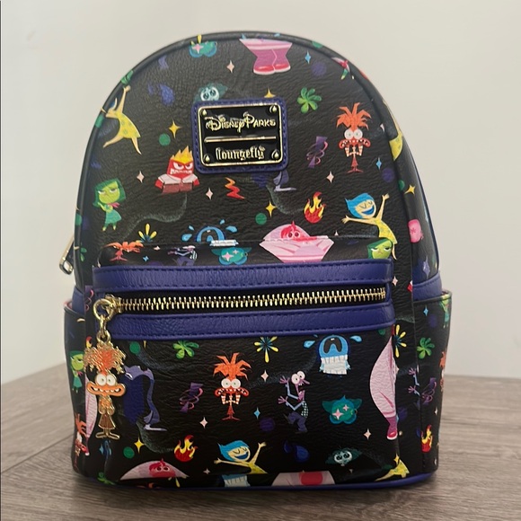 Disney | Accessories | Disney Kids Backpack Black With Colorful ...